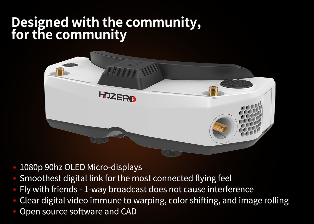 HDZero Goggle 2 – HDZero Shop(US)