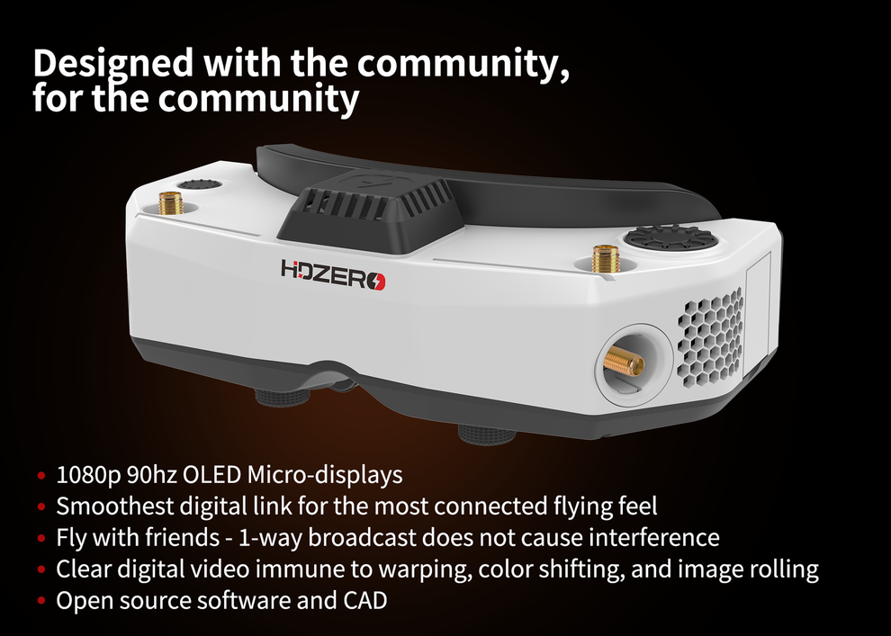 HDZero Goggle 2 – HDZero Shop(US)